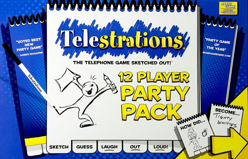 Telestrations 12 Player Party Pack - Games Dynasty Pty Ltd